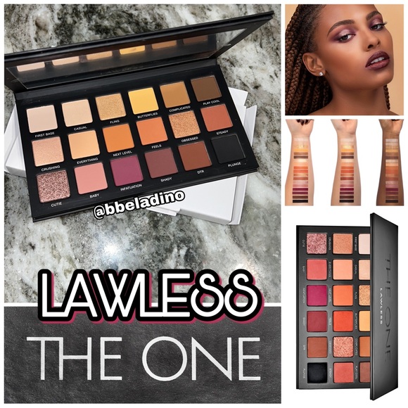 LAWLESS | Makeup | New Lawless The One Talcfree 8 Color Eyeshadow ...